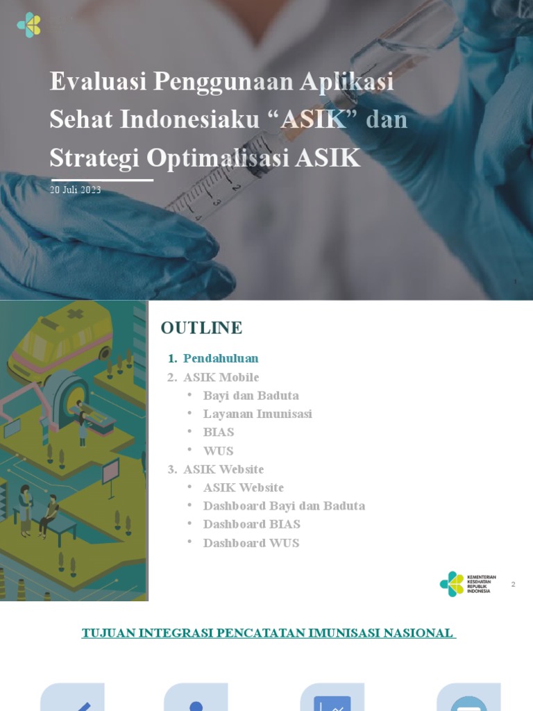 Optimalisasi Aplikasi ASIK untuk Imunisasi | PDF