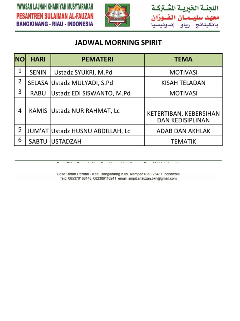 Morning Spirit | PDF