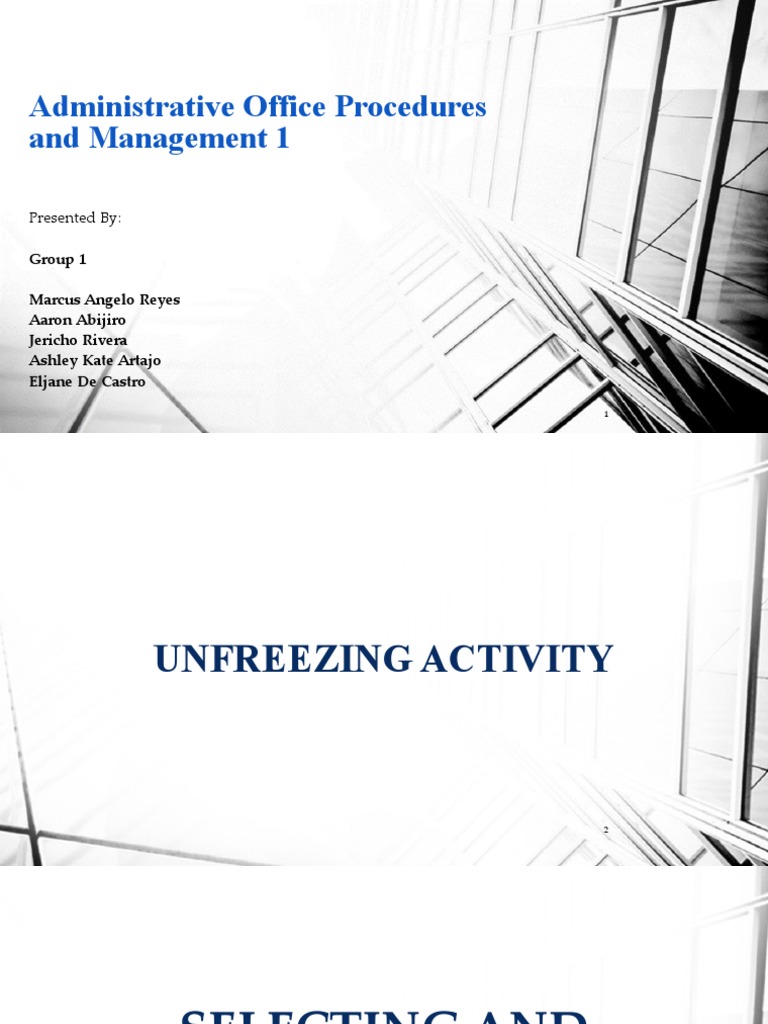 AOM Group 1 Presentation 1 | PDF | Recruitment | Supervisor