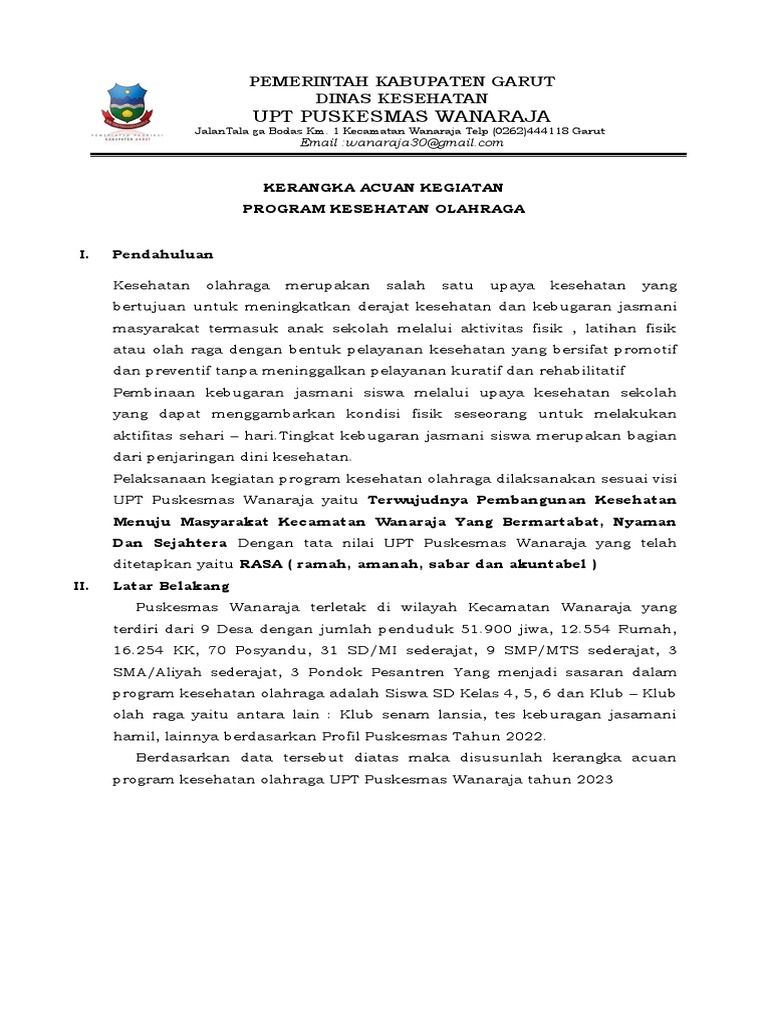 Kak Kesorga Program 2023 | PDF