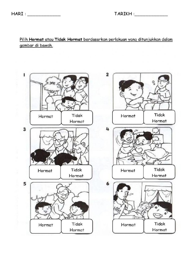 PK t1 Hormat Menghormati | PDF