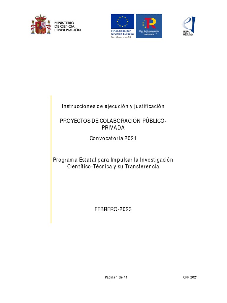 Manual Instrucciones - CPP 2021 | PDF