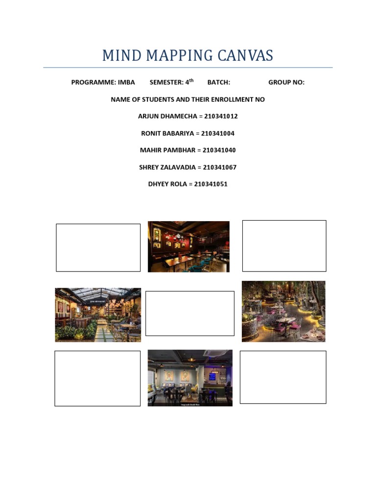 Mind Mapping Canvas 4 | PDF