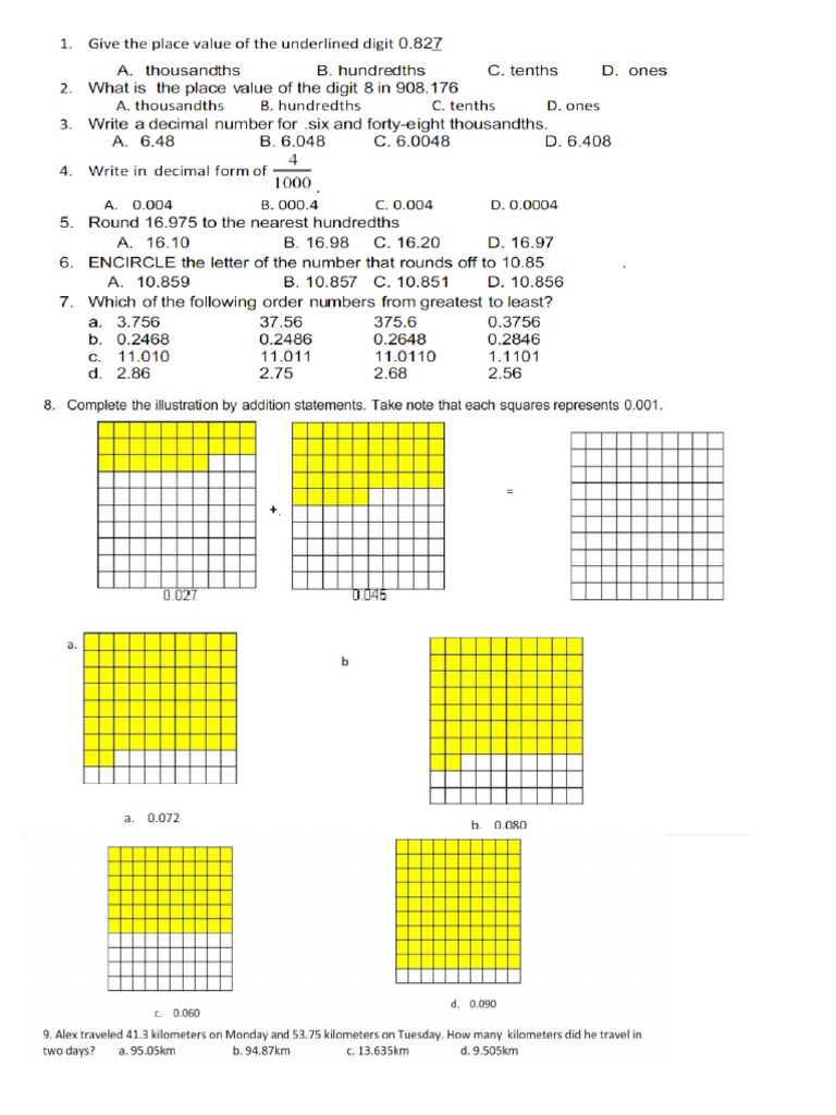 Grade 5 2nd Periodical Test | PDF