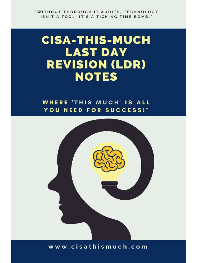 Cisa Exam Domain 4 Bcp Drp 1688478977 Pdf Disaster Recovery Computing