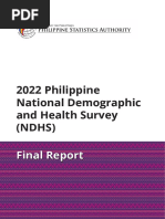Zambia 2022 Population Census Report | PDF | Census