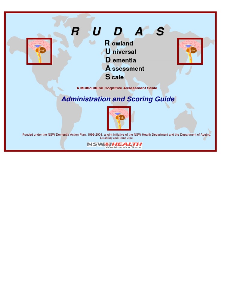RUDAS Scoring Guide | PDF