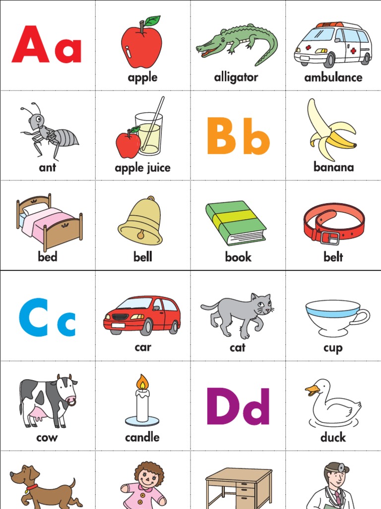 Phonics Ring Cards Color | PDF