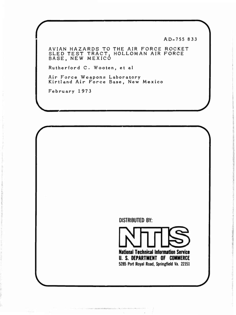 Rocket Sled | PDF | Birds | Water