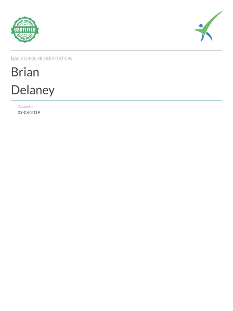 Brian Delaney MA | PDF