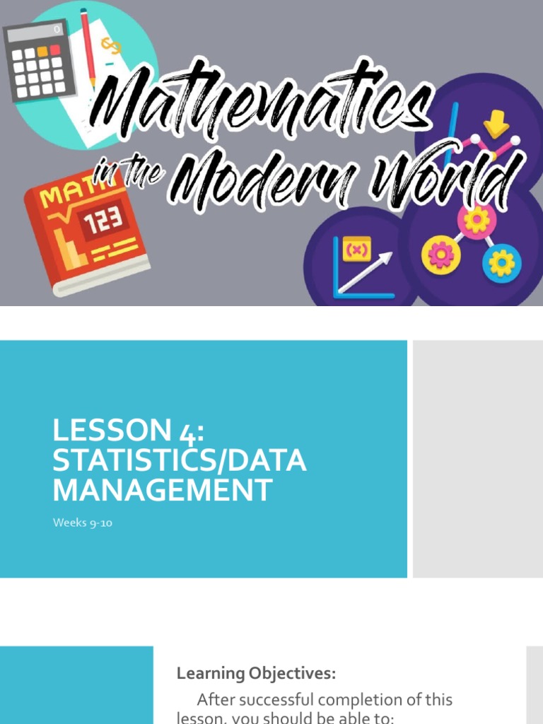 MMW PPT Weeks 9 10 | PDF | Technology & Engineering