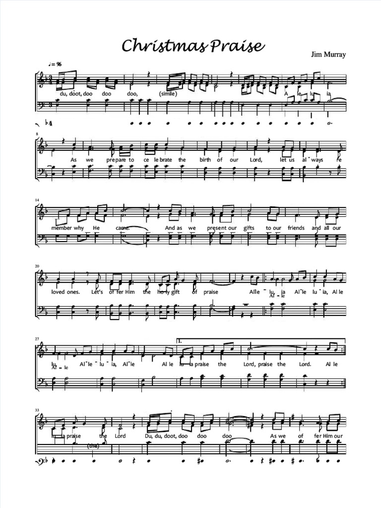 Christmas Praise | PDF