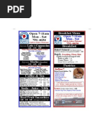 Nutella Cafe Chicago Menu Highlights | PDF