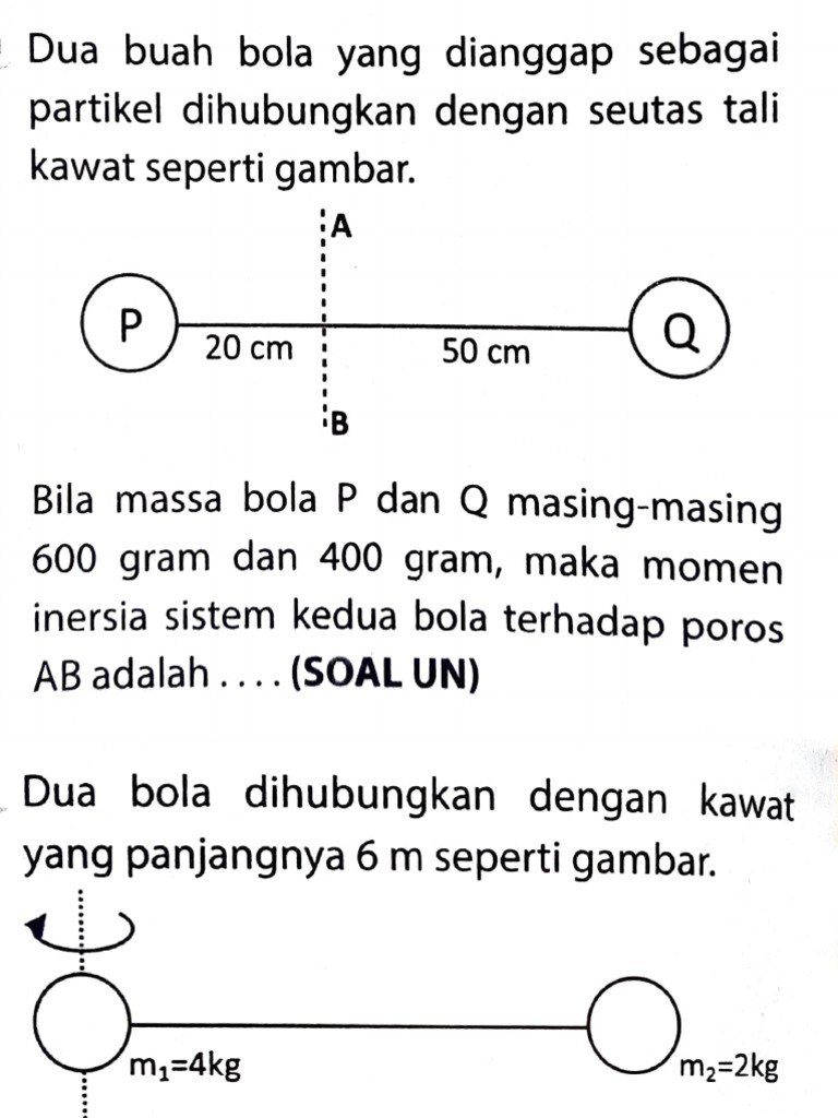 Lat. Katrol, Momen Inersia | PDF