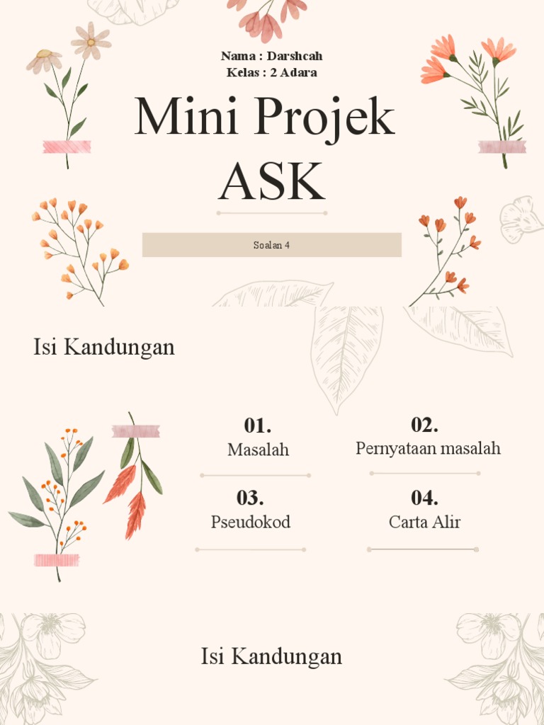 Ask Mini Projek | PDF