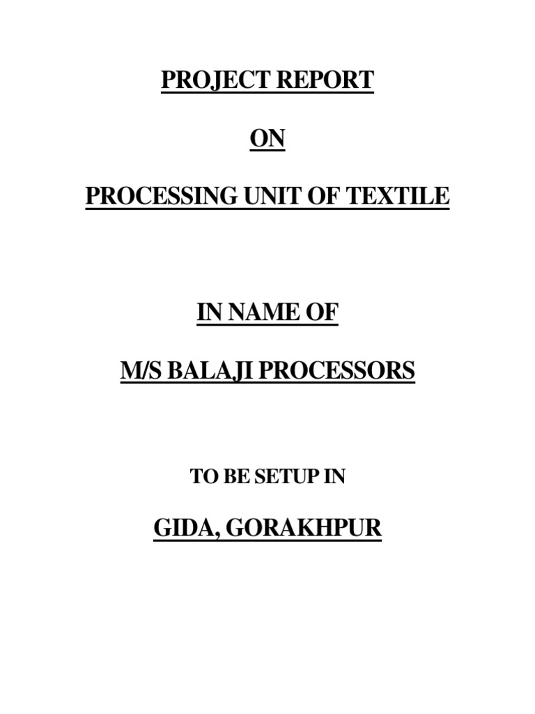 Project Report 1 Merged Compressed | Download Free PDF | Dyeing | Textiles