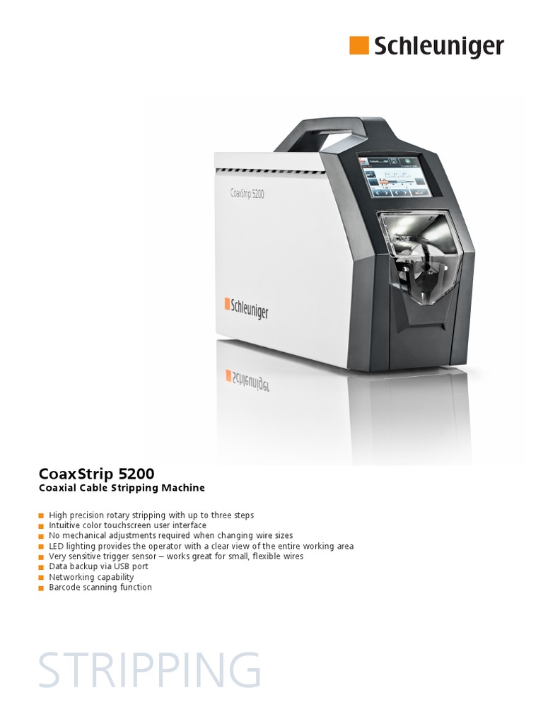 CoaxStrip 5200 DS EN A4 | PDF