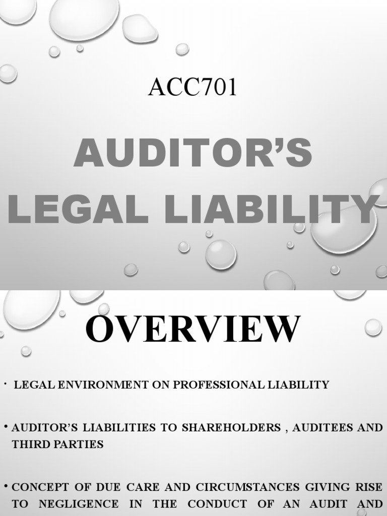 LectureNotes B | Download Free PDF | Negligence | Audit LectureNotes B | Download Free PDF | Negligence | Audit