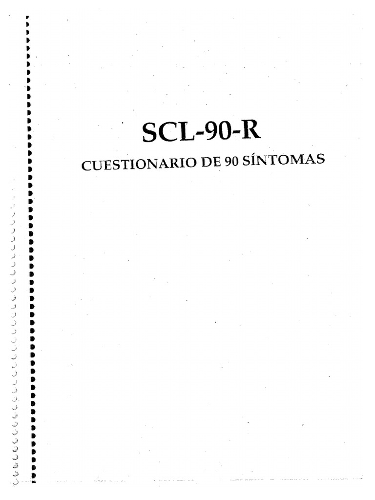 SCL 90 R | PDF