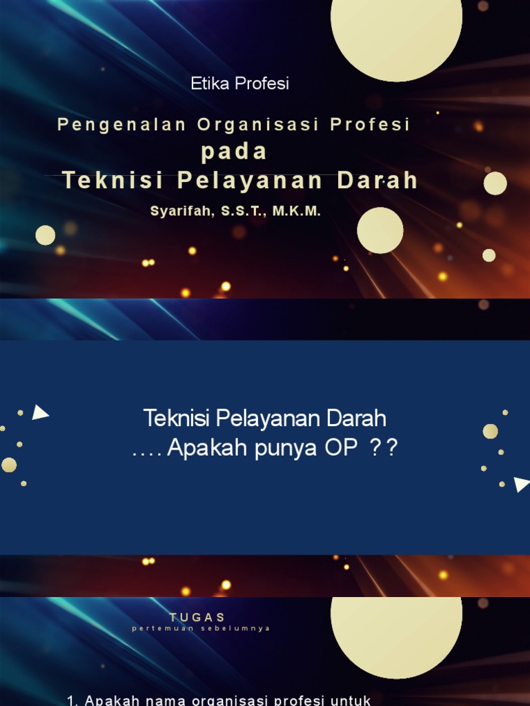 Materi 2 EtikaProfesi Pengenalan Organisasi Profesi 095641 | PDF