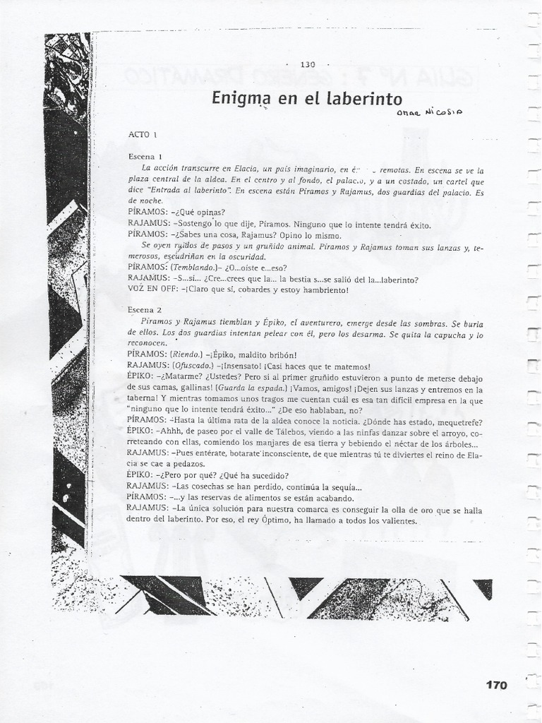 Enigma en El Laberinto | PDF