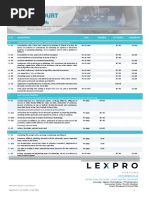 Bill of Costs for Taxation Example | PDF | Common Law | Payments