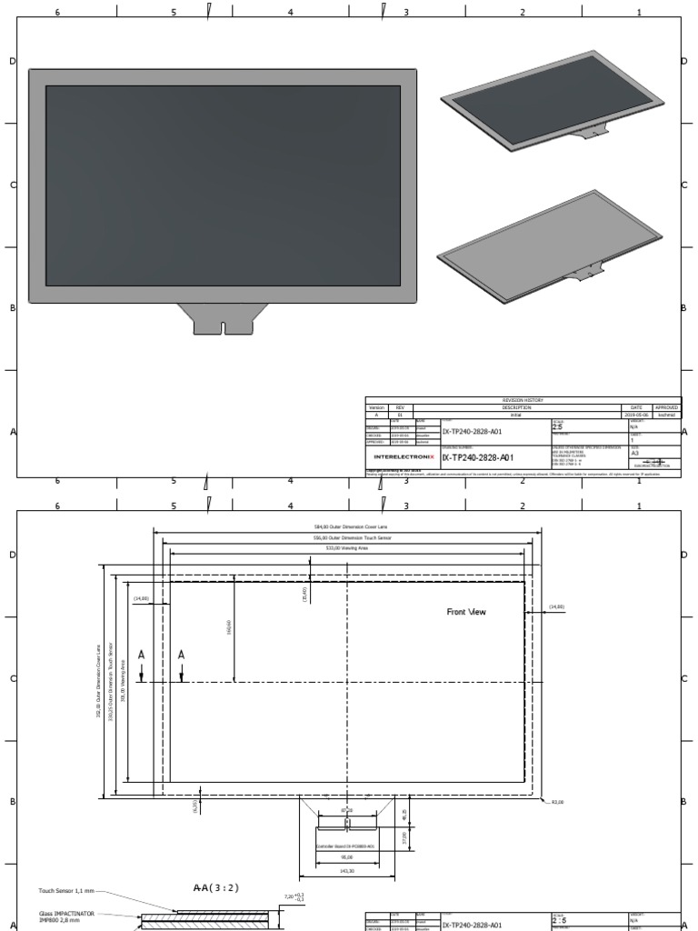 IX-TP240-2828-A01: Revision History REV Description Date Approved A 01 ...