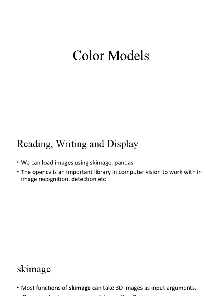 Computer Vision Undergrad | PDF | Rgb Color Model | Graphic Design