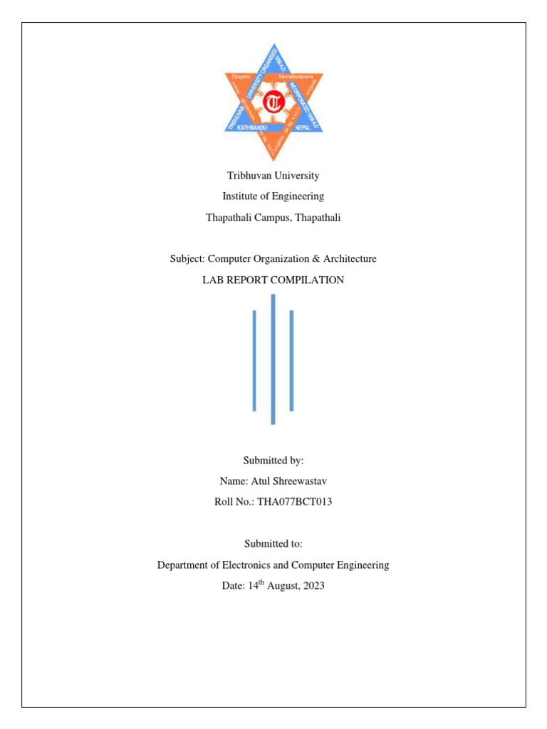 COA Lab Report Compilation | PDF