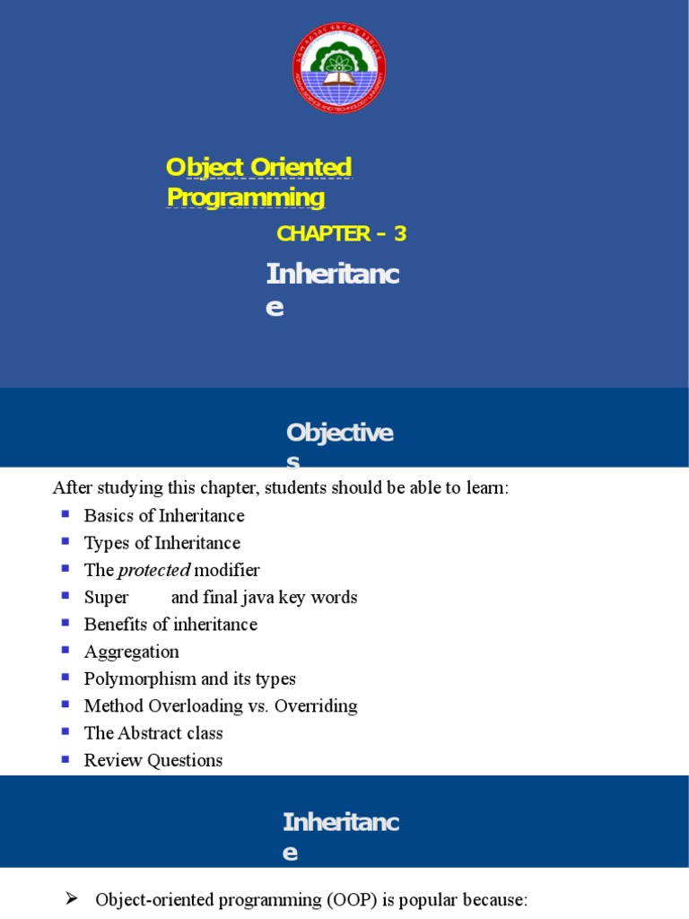 Chapter 3 Inheritance. | PDF | Inheritance (Object Oriented Programming ... Chapter 3 Inheritance. | PDF | Inheritance (Object Oriented Programming ...