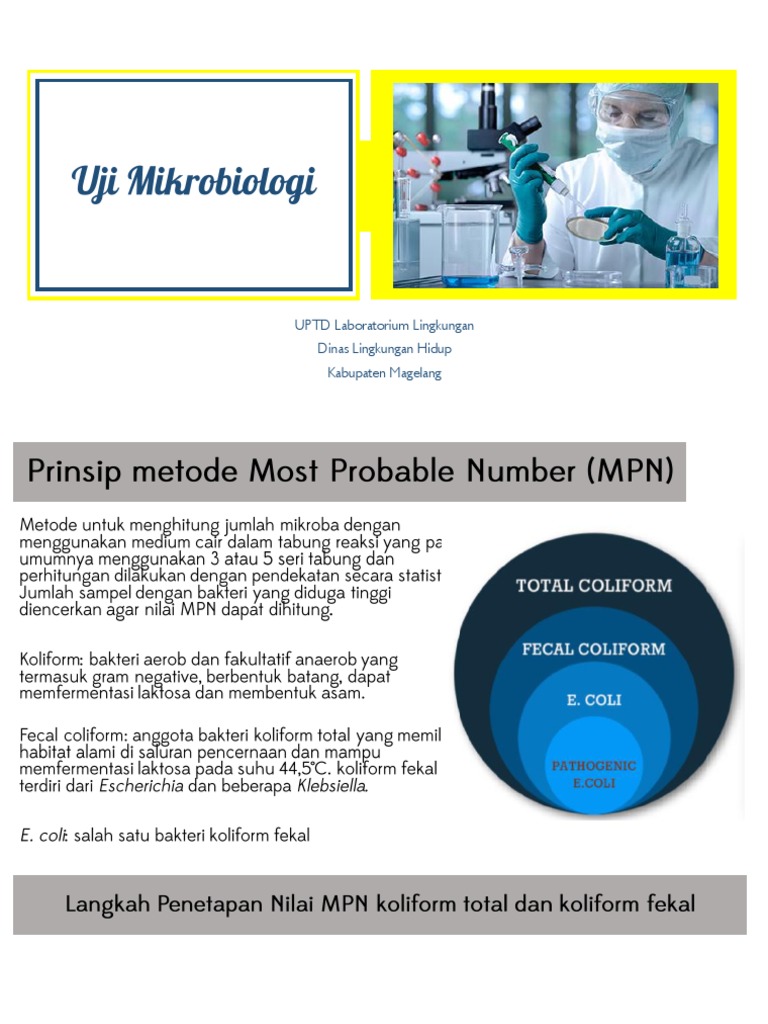 Pengujian Mikrobiologi Di Laboratorium Lingkungan | PDF