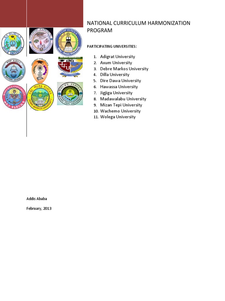 Final CoTm Curriculum Draft@2nd Harmonization | PDF | Engineering ...