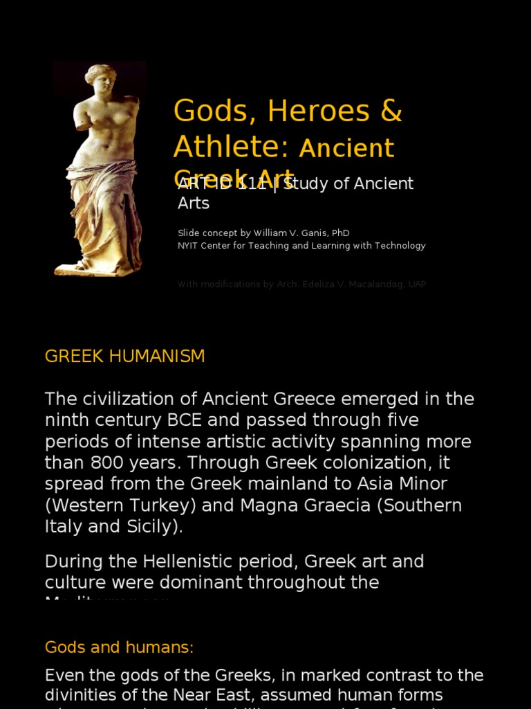ARTID111-Ancient Greek Art | PDF | Column | Ancient Greece