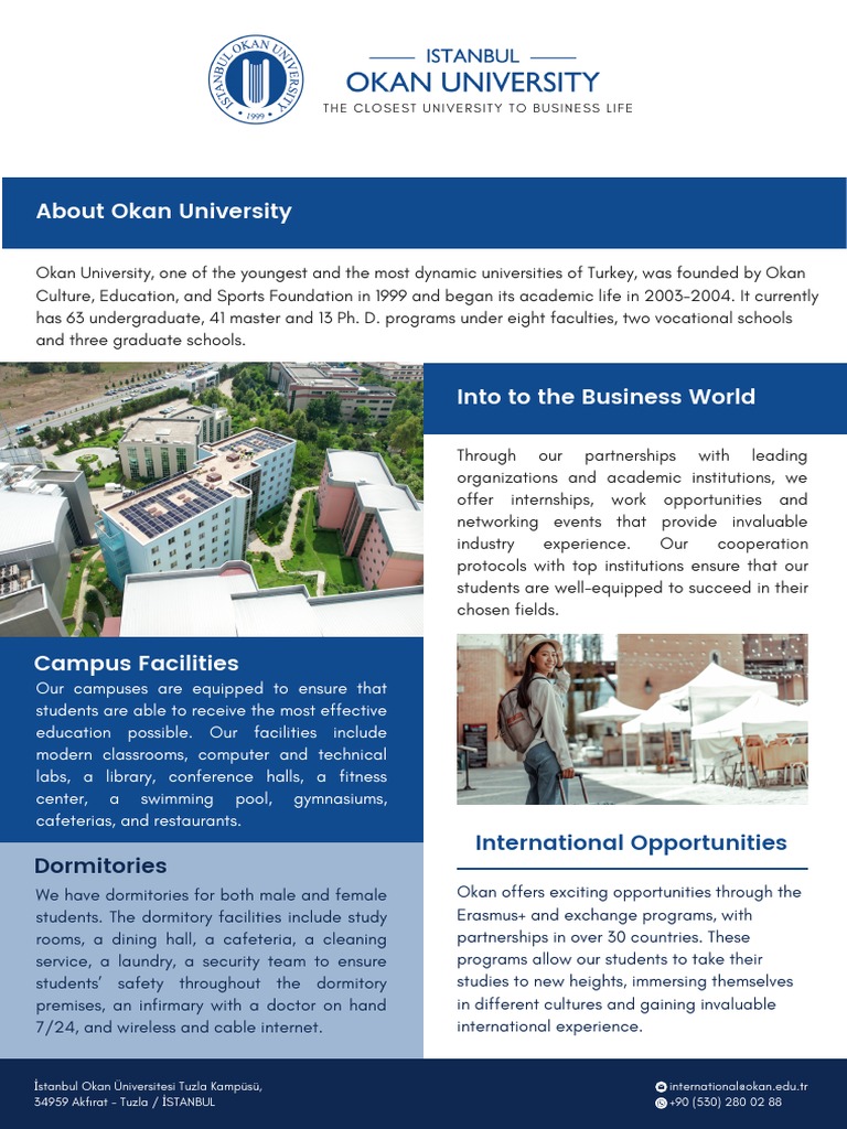 Istanbul Okan University | PDF | Engineering | Dietitian