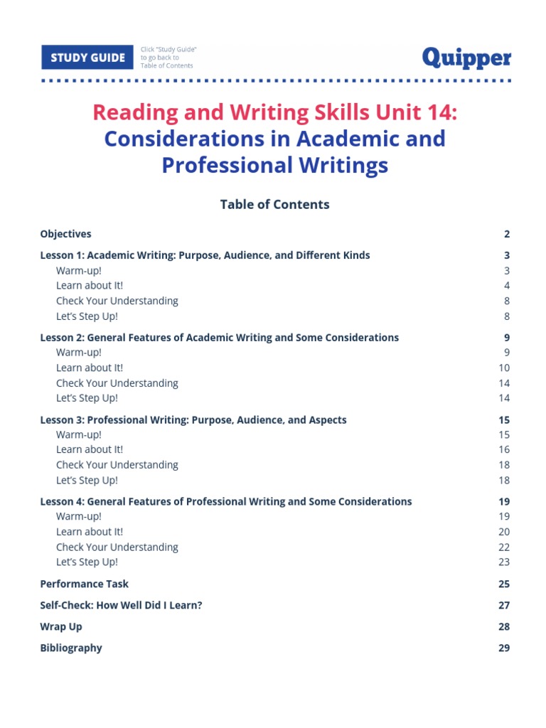 PDF - RW Grade 11 - Unit 14 - Considerations in Academic and ...