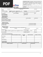 Valmo Franchise Form | PDF