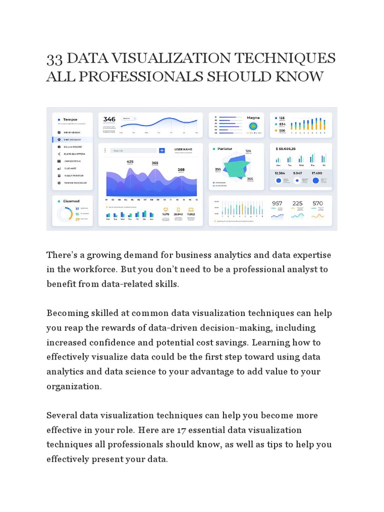 Data Viz | PDF | Chart | Visualization (Graphics)