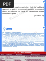 Internal Audit Sampling by IIA | PDF | Sampling (Statistics) | Statistics