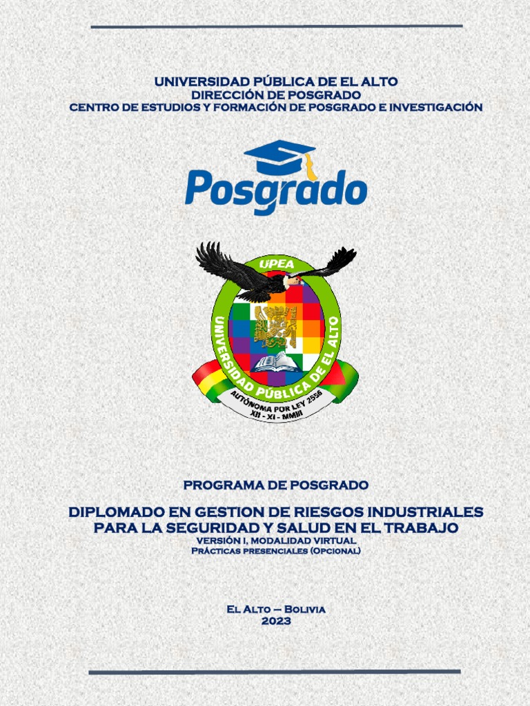 Diplomado SST UPEA | PDF