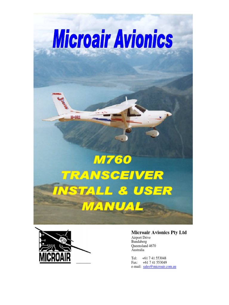 M760 QInstall User Manual 01 R12 | PDF | Electromagnetic Interference ...