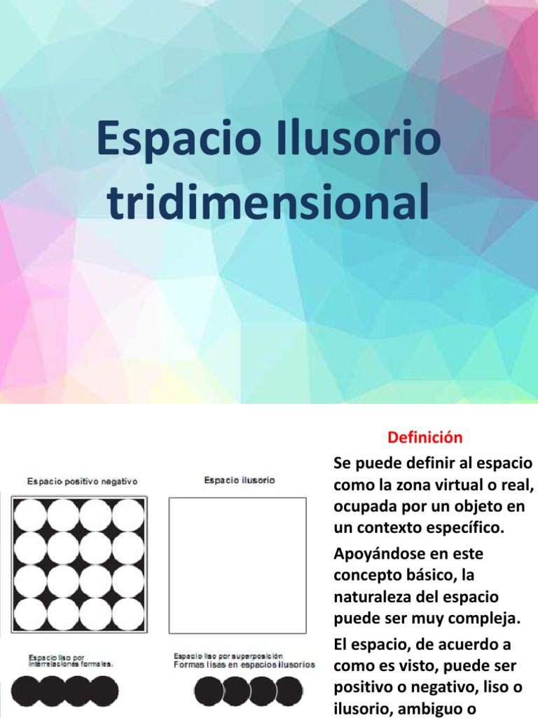Espacio Ilusorio: Definición y Ejemplos | PDF | Perspectiva (Gráfica)