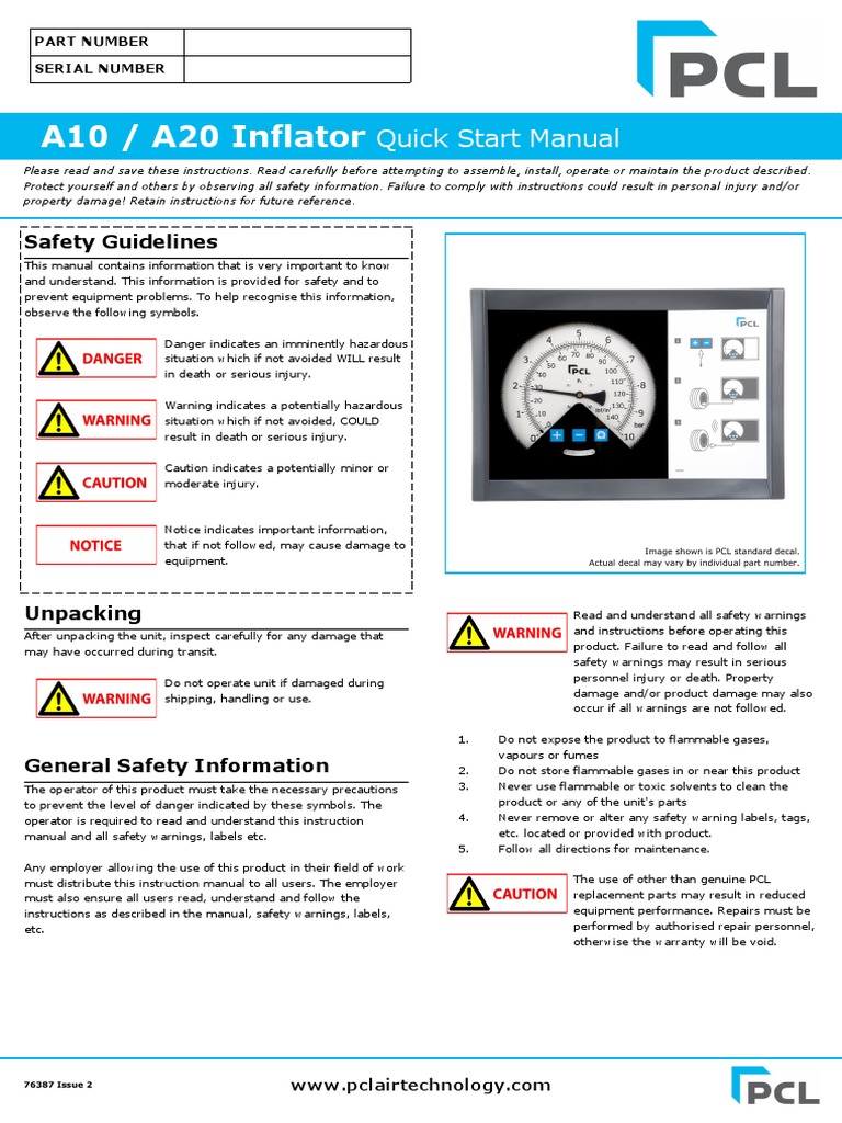 A10 A20 Quick Start Manual 76387 ISSUE 3 11 01 16 | PDF ...