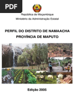 Perfil Do Distrito de Chibuto | PDF | Moçambique | Agricultura