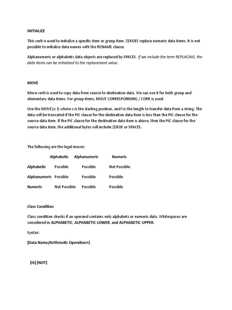 COBOL String handling | PDF