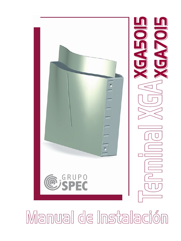 Manual Instalacion XGA 7015 (ES0709 r2) | PDF