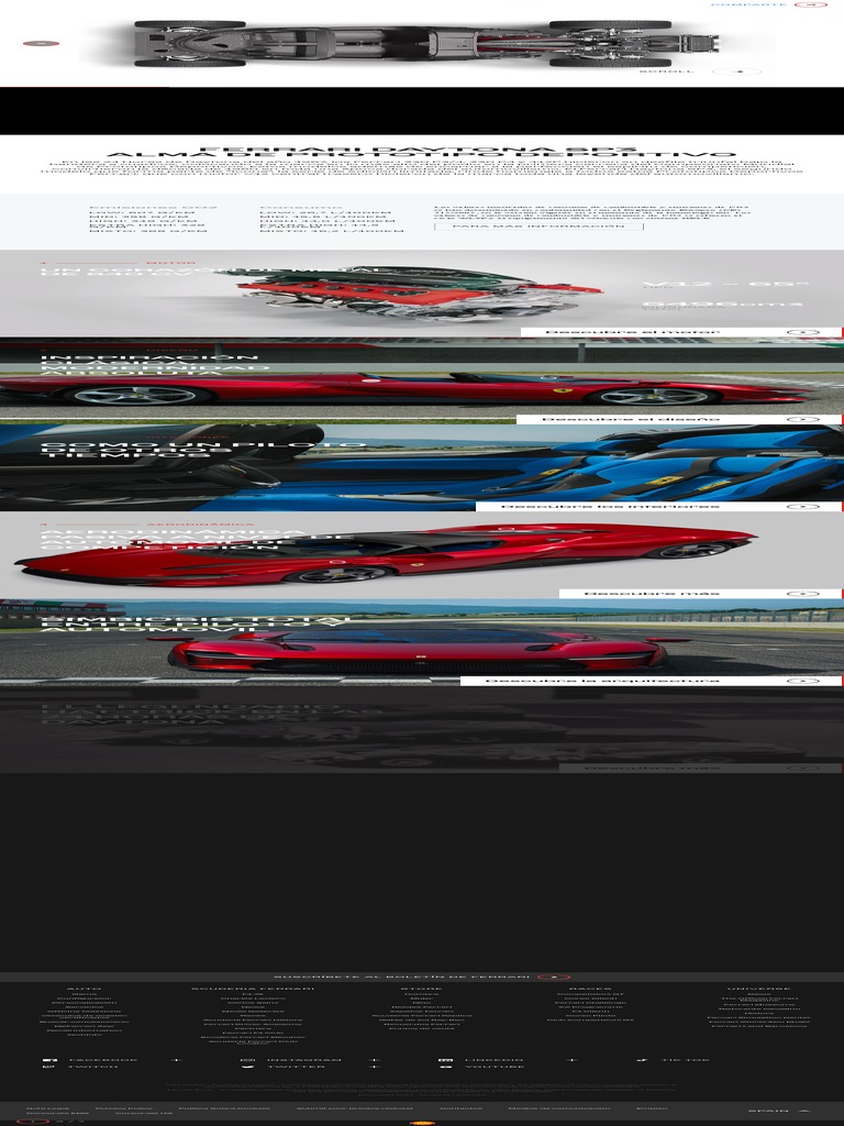 Ferrari Daytona SP3 - Ferrari | PDF