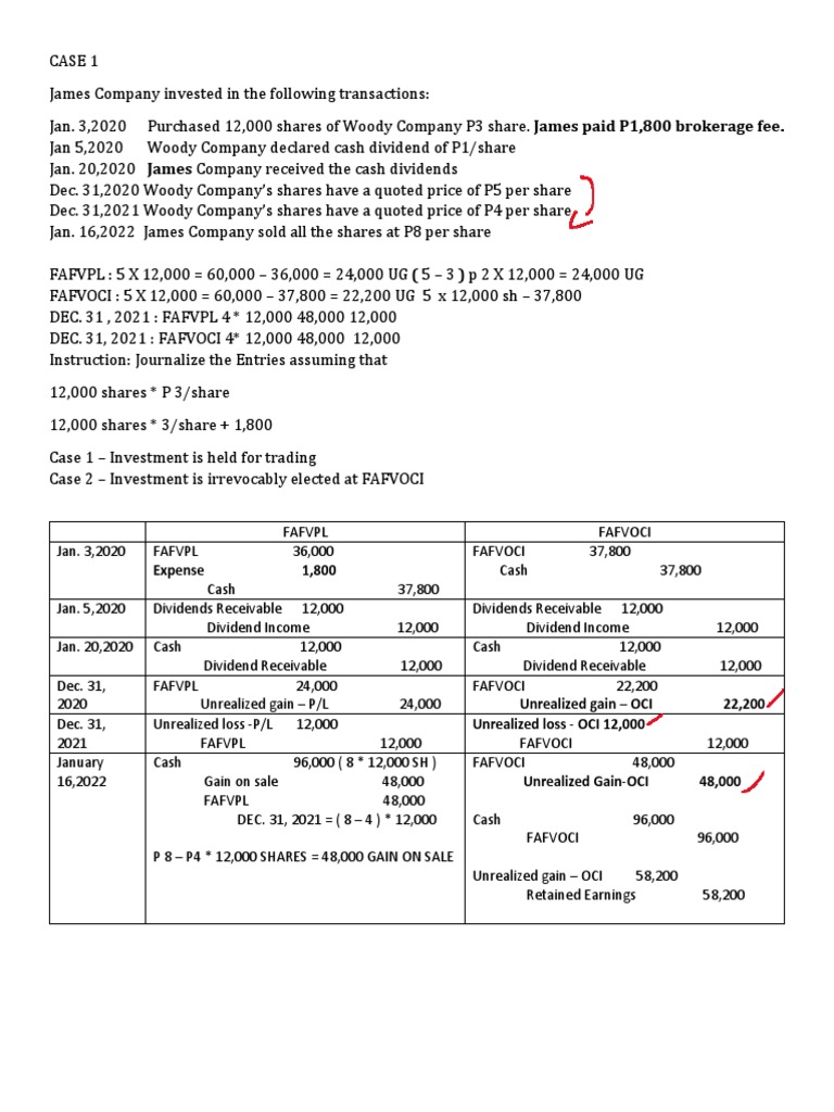 Sample Case FAFVPL and FAFVOCI FOR PRINT Ans Key Part 1 | Download Free ...