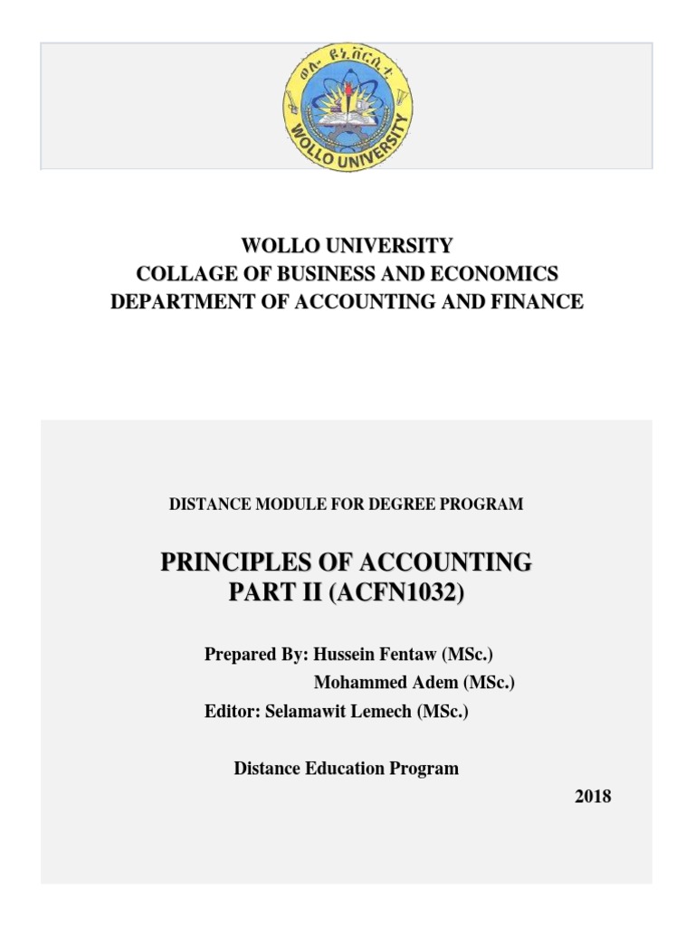 Principle of Accounting 11 | PDF | Inventory | Cost Of Goods Sold