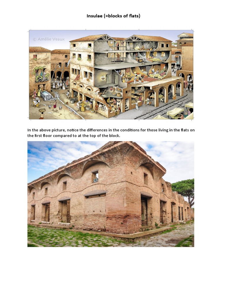 Living Conditions in Ancient Insulae | PDF | Art