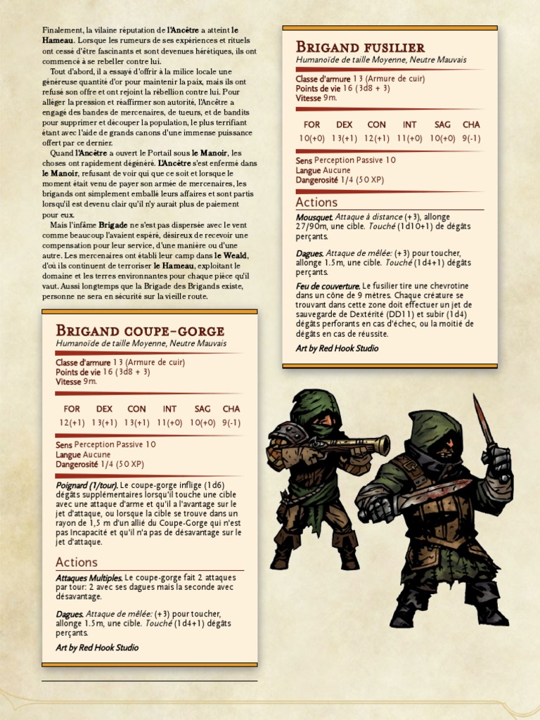 Brigade des Brigands de Vvulf | PDF